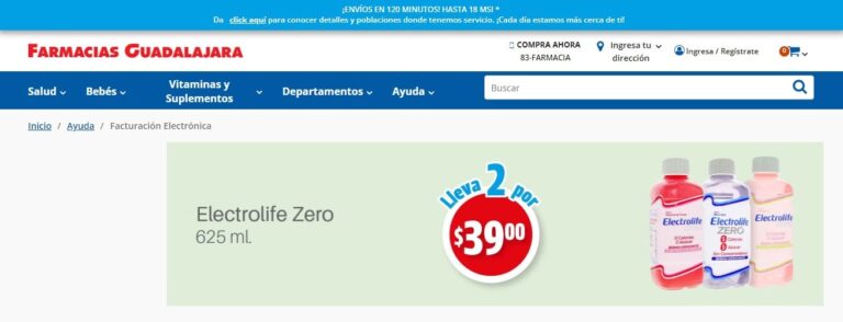 Facturación Súper Farmacia Guadalajara | ¡Baja tu factura aquí! 2025