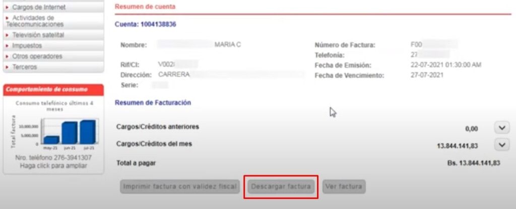 Factura en línea CANTV | ¡Consúltala, págala y descárgala! 2025