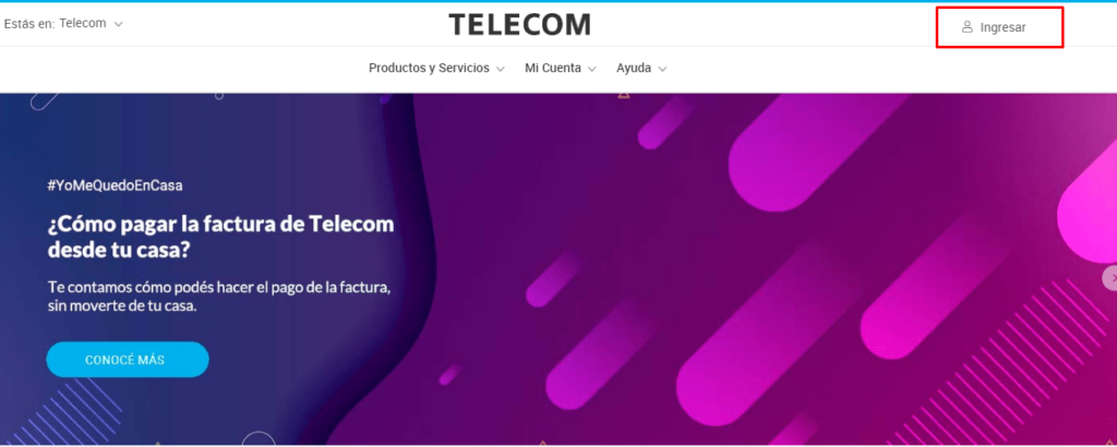 Factura Telecom | Cómo pagar + imprimir online 2025