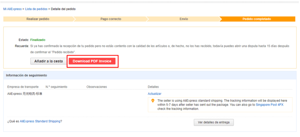 Factura AliExpress | ¡Solicítala fácilmente aquí! 2024